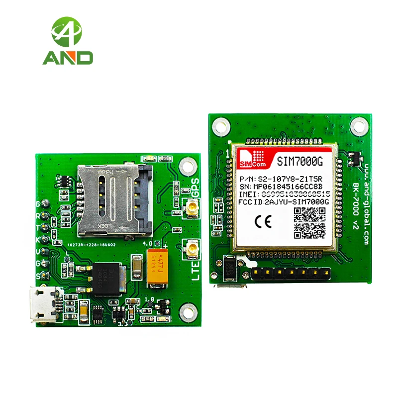 LTE CAT M1 NB IoT Module SIM7000G breakout,global-Band LTE SIM7000G ...