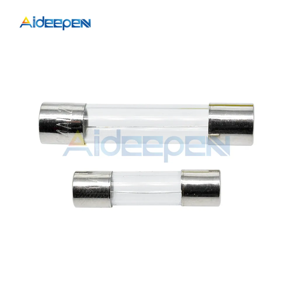 100 шт 250V 5x20mm 6x30mm быстро выдувные стеклянные трубки ...