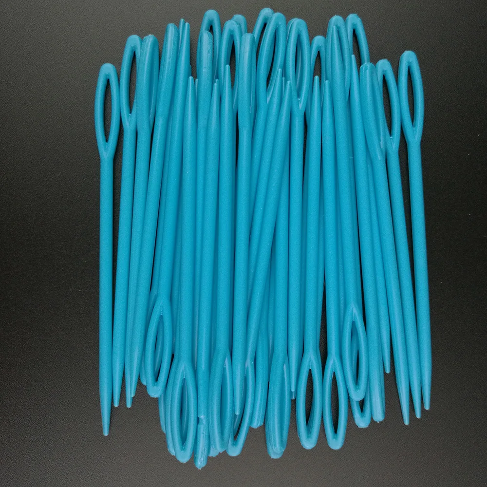 15CM Multicolor Plastic Sewing Needle 50PCs Hand Crafts DIY Accessories ...