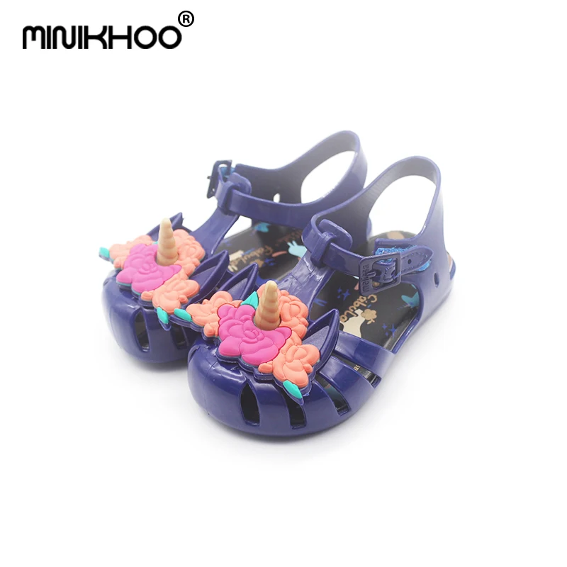 Mini Melissa Original New Unicorn Cute Girls Jelly Sandals 2018 New ...