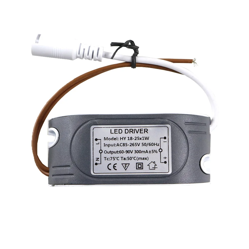 4PCS LED External Driver 300mA (18-25)x1W DC 60V~90V Led Driver 18W 20W ...