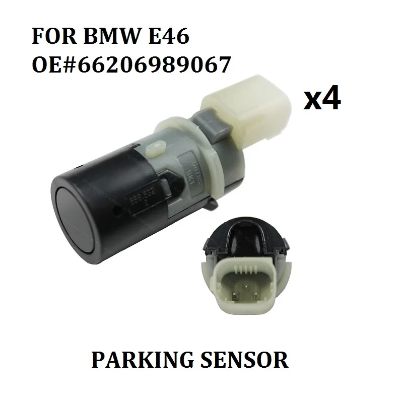 4x aparcamiento PDC Sensor 66206989067 para BMW 3 5 5 5 6 6 7 Serie X3 ...