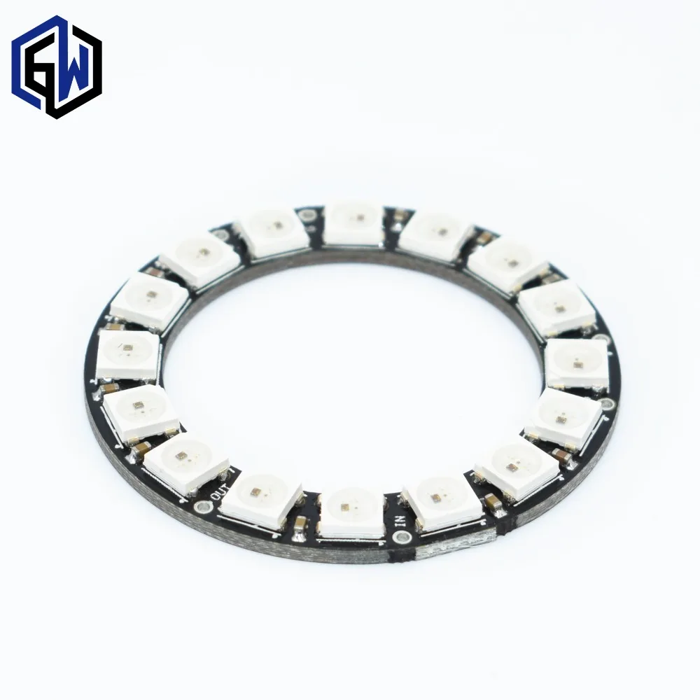 1pcs CJMCU 16 Bit WS2812 5050 RGB LED Full Color Built In Driving