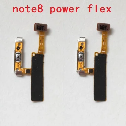 10pcs/lot For Samsung Galaxy Note 8 Power On/Off Switch Button Flex ...