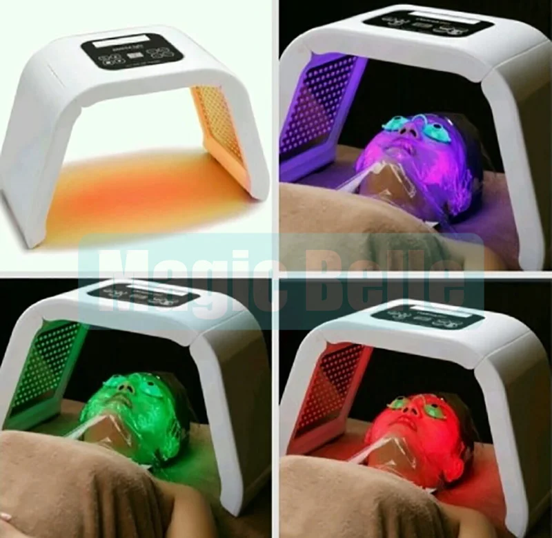 Home skin 4 colors Omega LED mask / skin rejuvenation whitening for ...