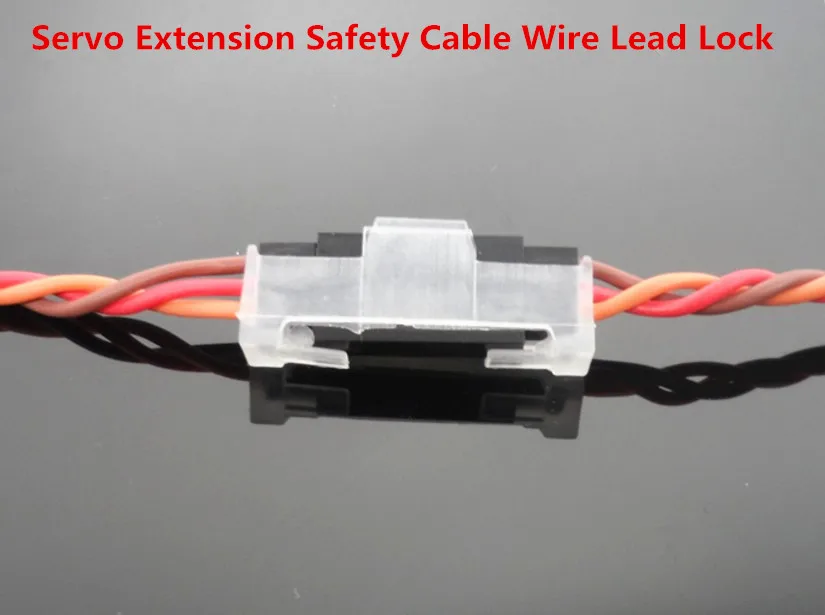 10pcs-Servo-Extension-Safety-Cable-Wire-Lead-Lock-Extension-Servo-Lead ...