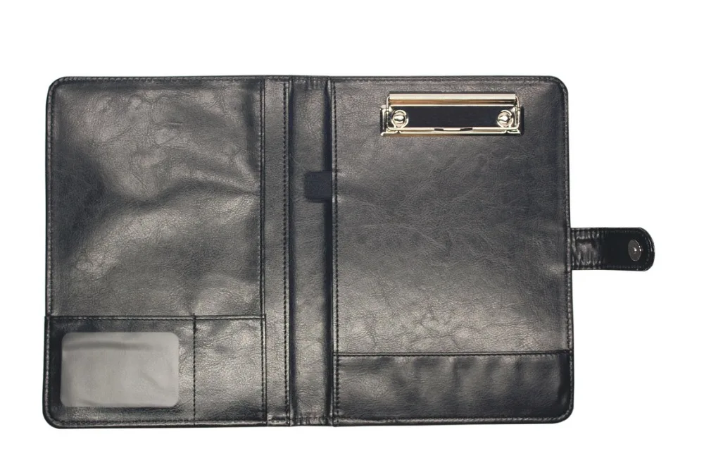 Office Pu Leather A5 Folder, No Rings A5 Document Folders, Notepad ...