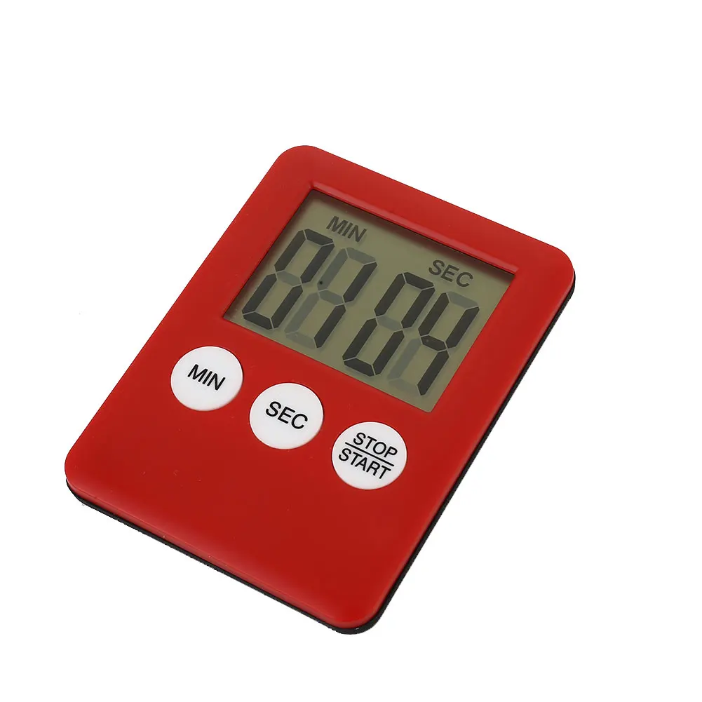 Digital 1.8'' LCD Display Magnetic Kitchen Count Down Counter Run ...