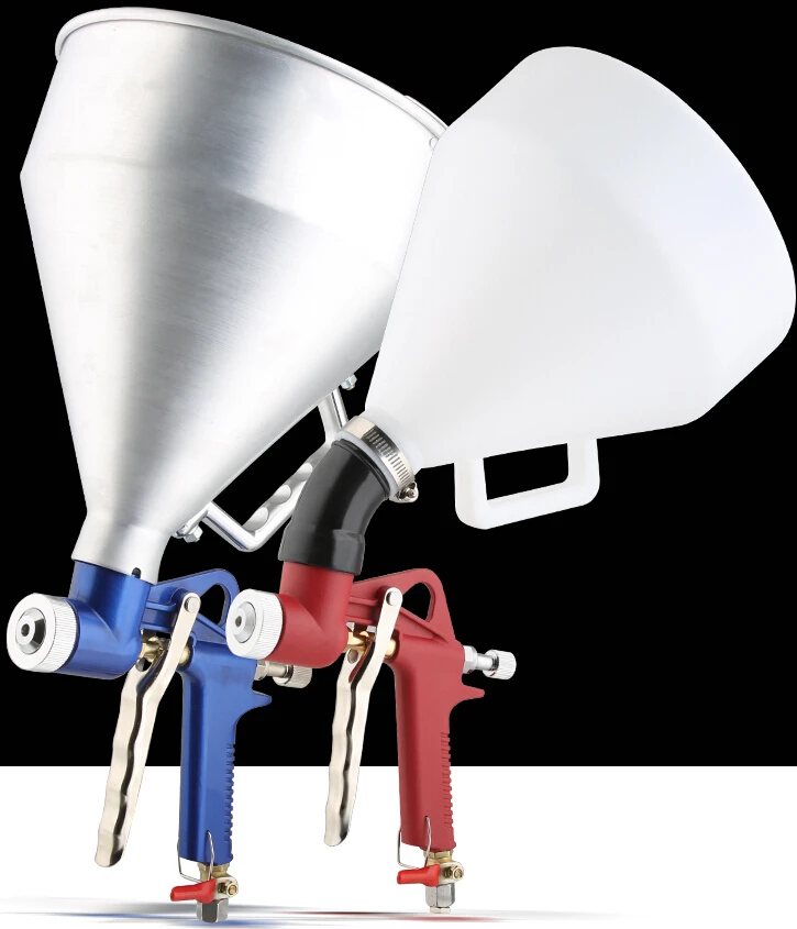 Uzwell 1pc 3l 6l Pneumatic Hopper Spray Gun Latex Paint Powder Air ...