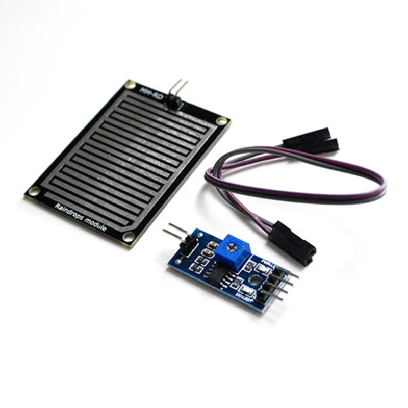 10pcs Snow/Raindrops Detection Sensor Module Rain Weather Module ...