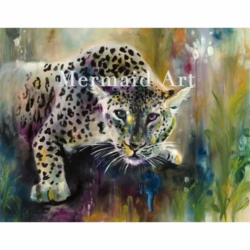 Abstract cheetah Animal Jungle cheetah Leapord Pictures Print Canvas ...