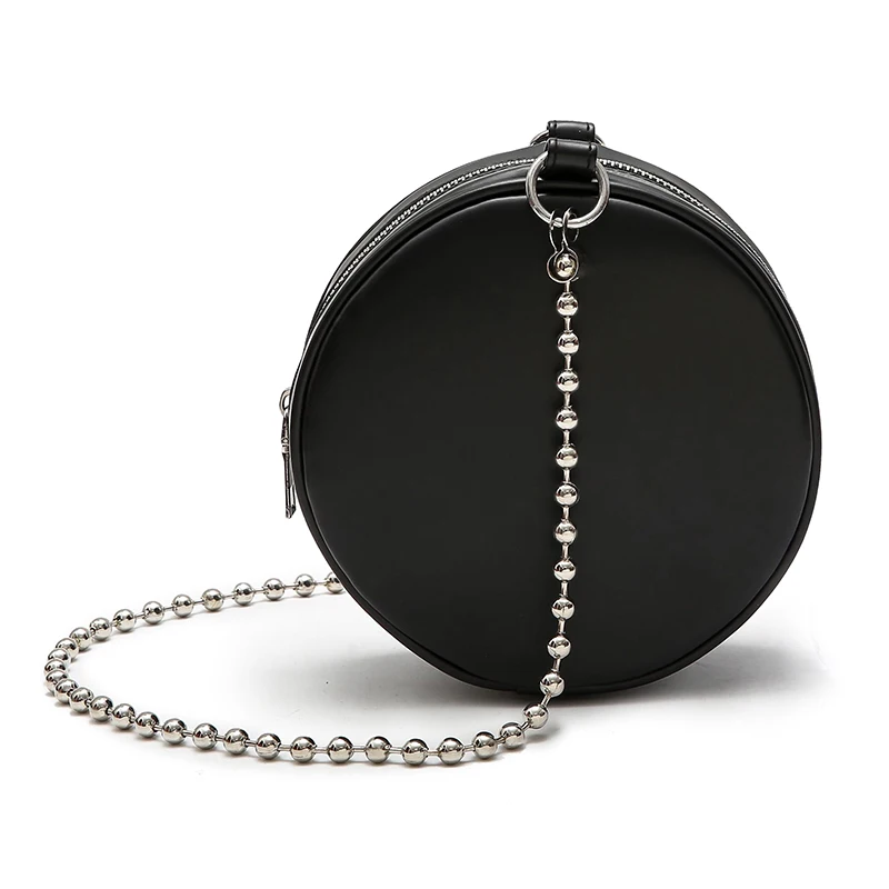 Small Round Leather Handbags | semashow.com