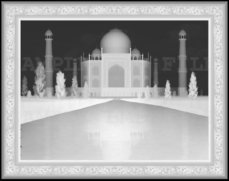 Taj Mahal 3d Model For Cnc In Bmp File Format Picture Stl_1305_bmp ...