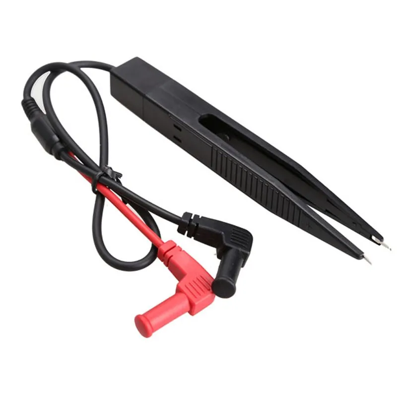 SMD Inductor Test Clip Probe Tweezers for Resistor Multimeter Capacitor ...