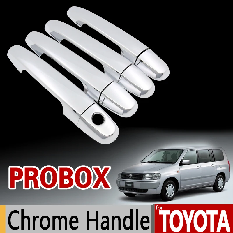 Conjunto de acabamento cromado para toyota probox 2010 2019, acessórios ...