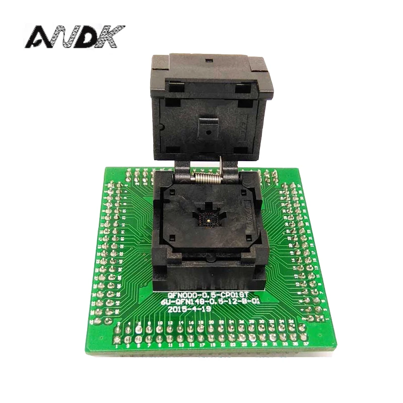 Qfn20 Mlf20 Wlcsp20 To Dip20 Programming Socket Adapter Pin Pitch 0.5mm ...