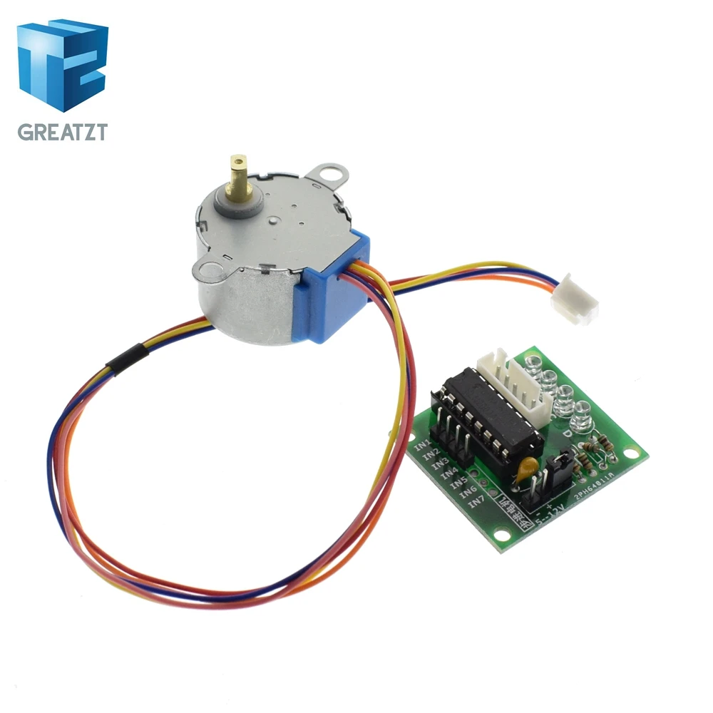 5v Dc Stepper Motor Driver Board Uln2003apg Arduino