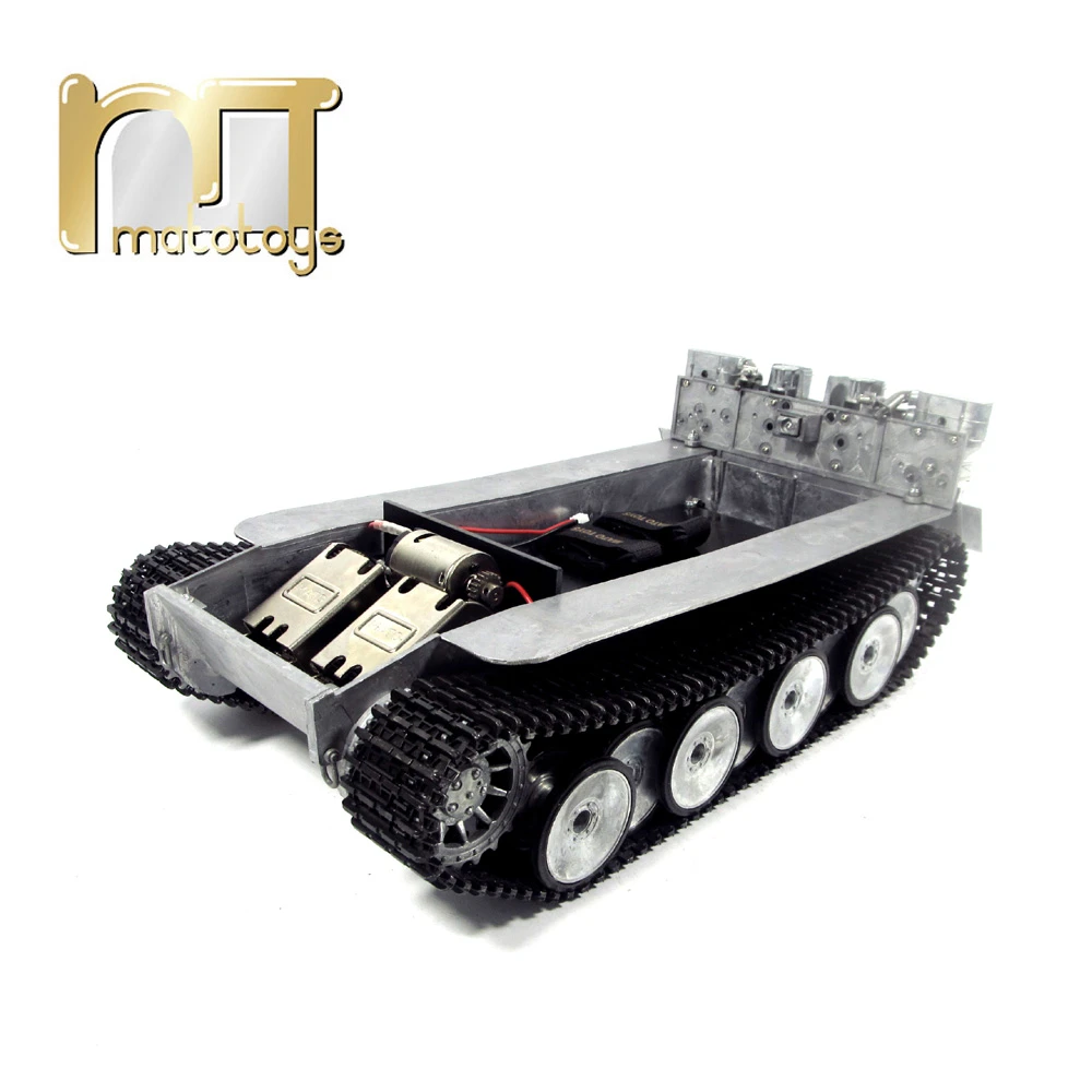 Mato 1/16 Tiger 1 Metal Lower Hull Chassis Kit with Tracks Idler Wheel ...