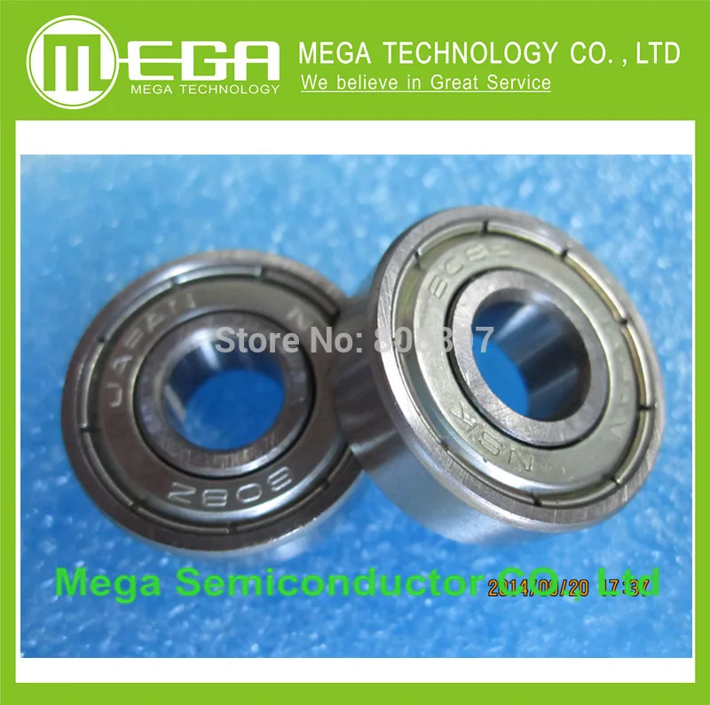 10PCS 608ZZ ABEC 5 8X22X7 608Z 608 2Z-in Integrated Circuits from ...