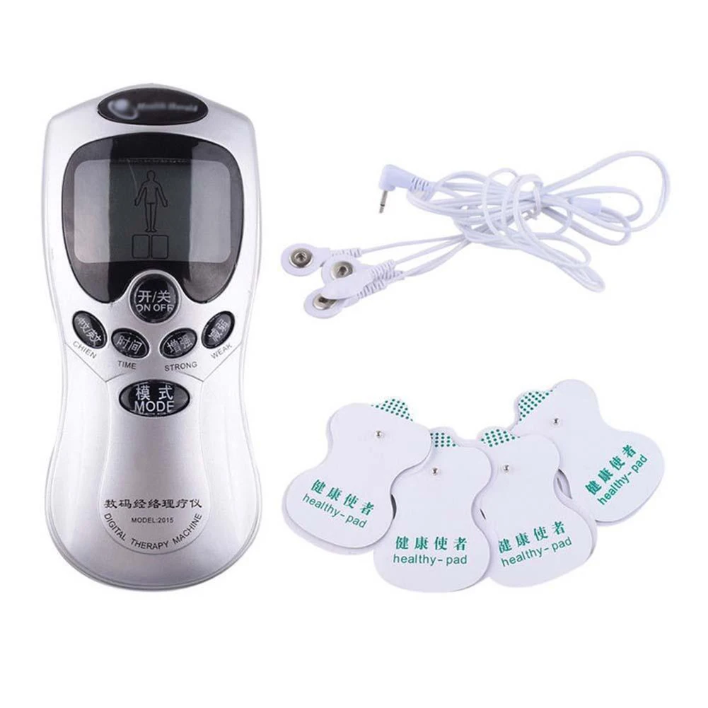 Mini Tens Machine Digital Therapy Full Body Massager Pain Relief ...