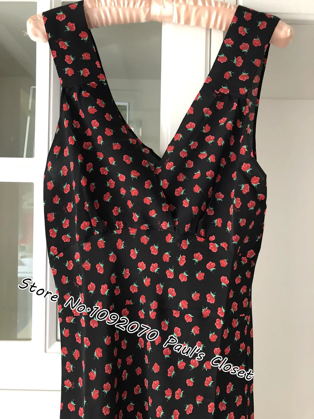 Women The Liv Dress In Rosalita Cross Over Bust Silk Floral Print Liv ...