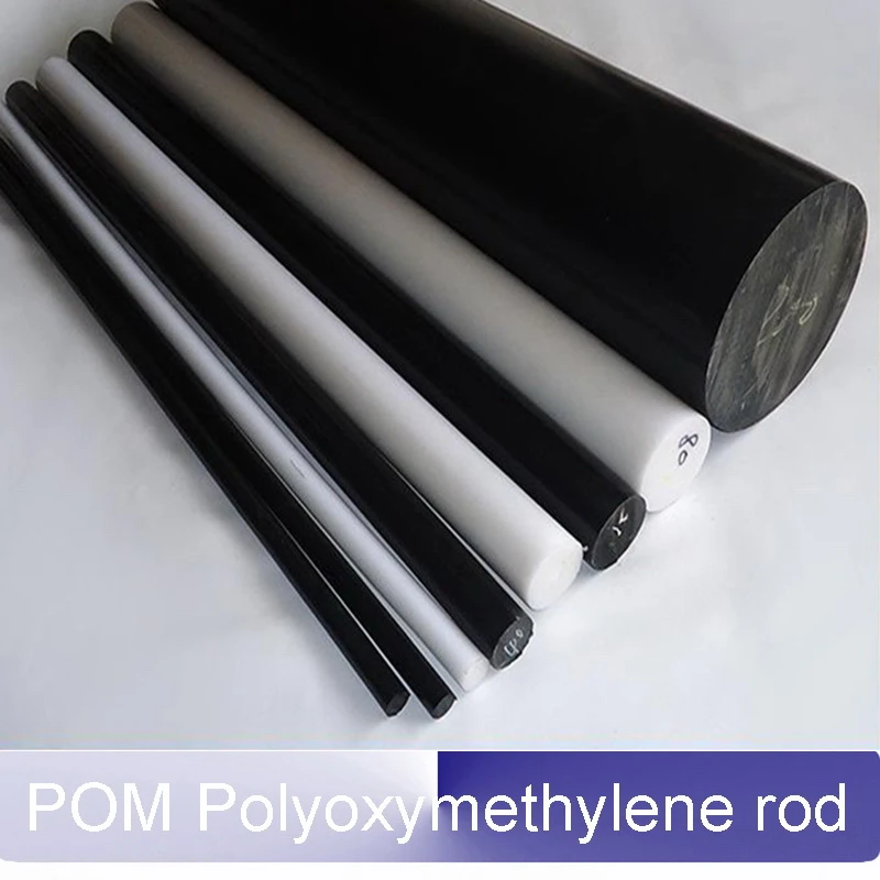length 1m (will cut to 2pcs) dia.130mm black POM rod Polyoxymethylene ...