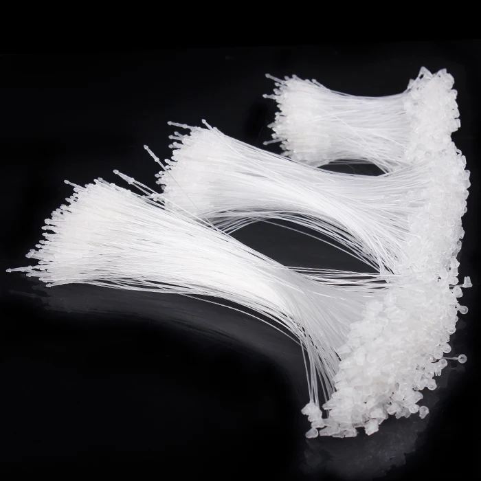 Quality hand needle snap button tag tag line hand clothing tag plastic ...