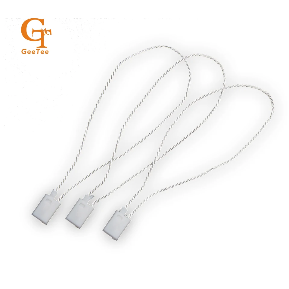White Quality hang tag string in apparel,hang tag strings cord for ...