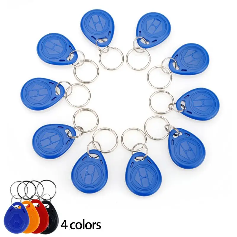 Llaveros RFID para llaves, etiquetas de 125KHZ, EM TK4100 tarjetas rfid ...