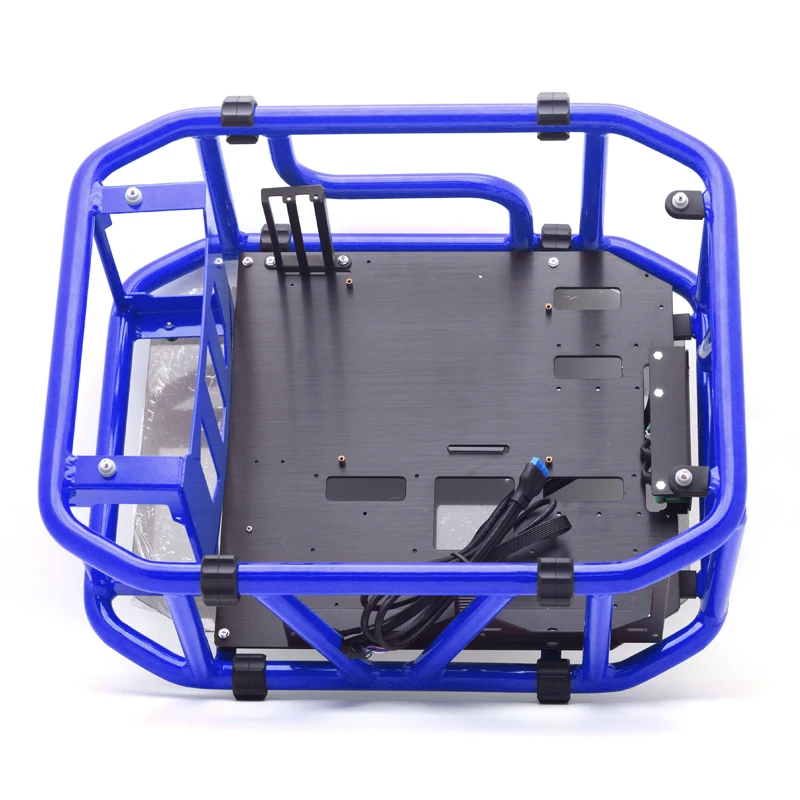 CEMO No. 2 MATX computer case All aluminum frame tube frame tempered ...