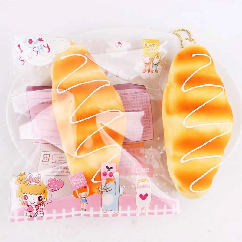 Simulation Bread Squishy Slow Rising Cute 14CM Kawaii Soft Squeeze ...