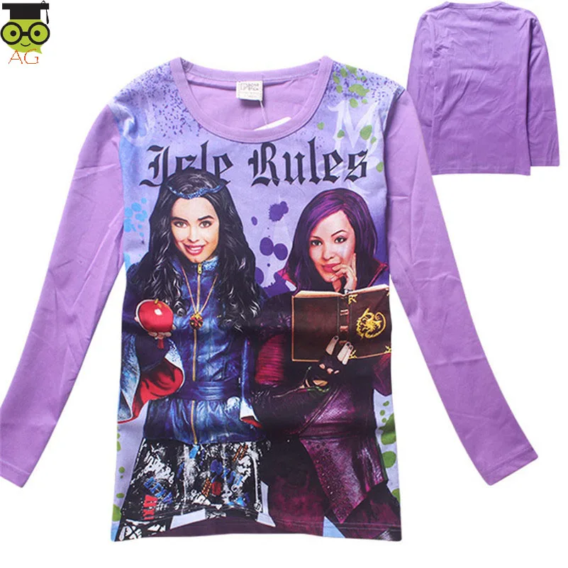 Moda 2016 Descendientes 3 13Y Niños Ropa Enfants Chicas Camisetas de ...