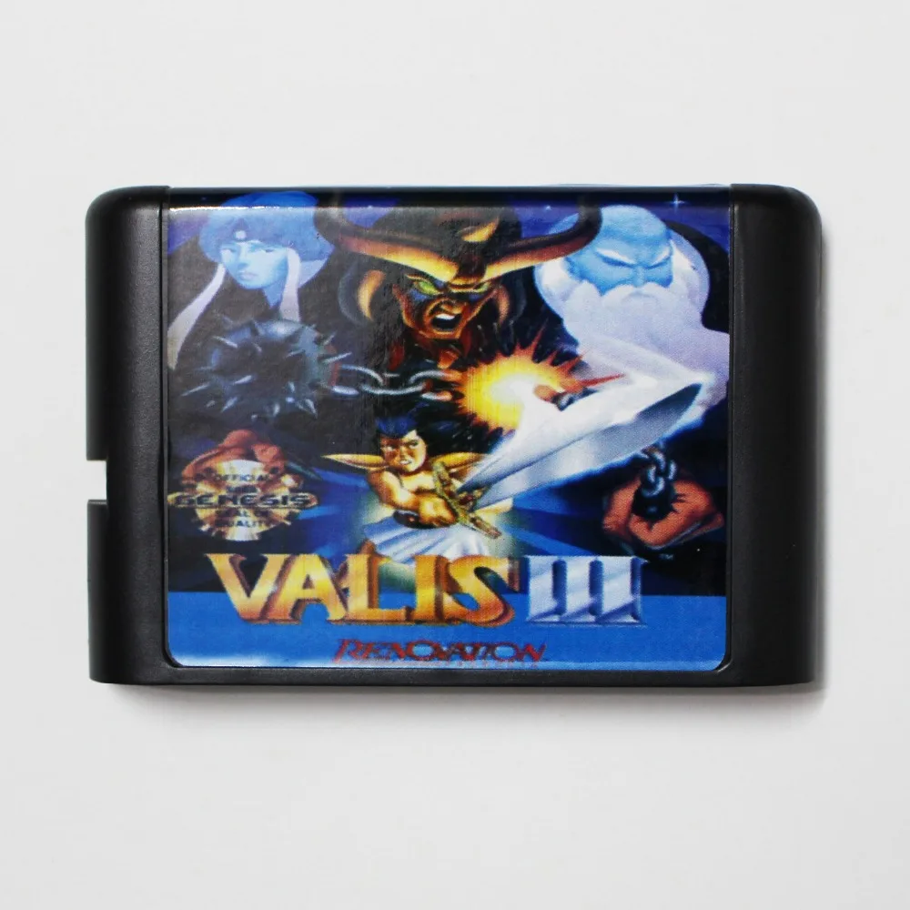 Valis Iii 16 Bit Md Game Card For Sega Mega Drive For Genesis - Memory ...