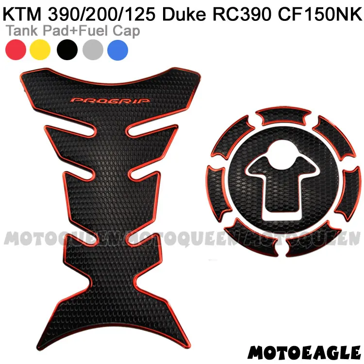 Motorcycle-Gas-Fuel-Oil-Cap-Tank-Pad-Cover-Protector-Decals-Sticker-for ...