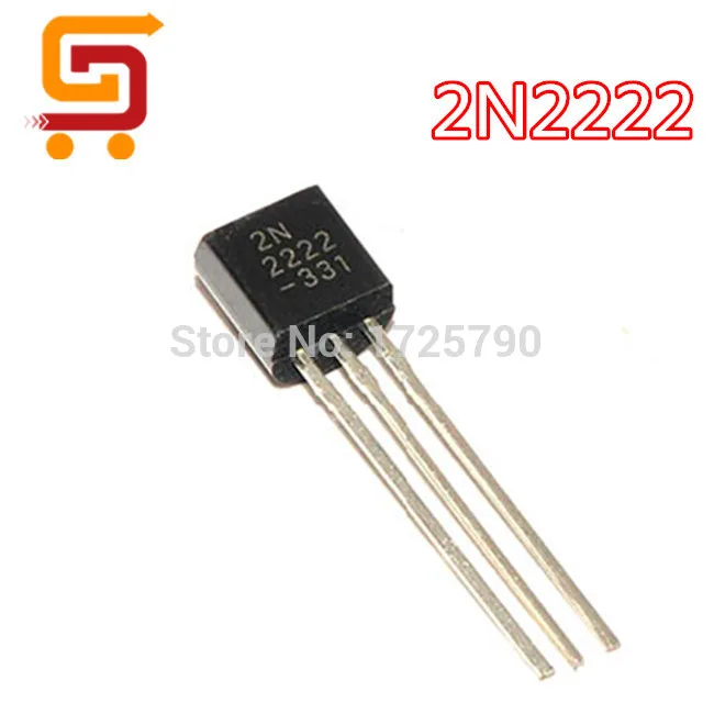 Arduino Lot de 10 x Transistor 2N2222 NPN boitier TO92 DIY Raspberry Pi ...