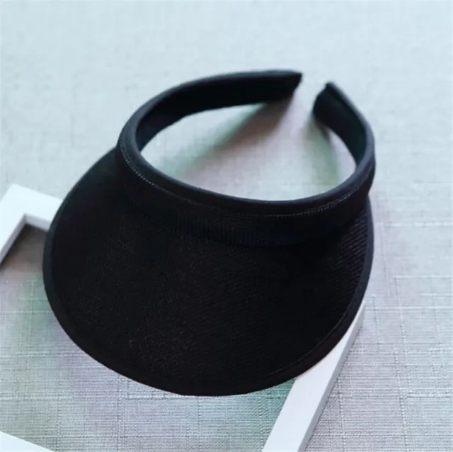Summer Women Casual Sun Visor Hat Beach Empty hat Ladies Adjustable ...