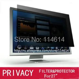 Privacy Filter for 27 Inch( 597X335mm) Widescreen Laptop LCD Monitor ...
