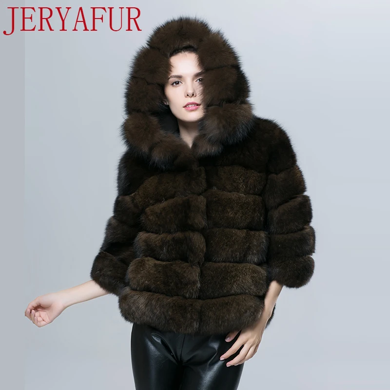 Aliexpress.com : Buy JERYAFUR2017 Russian women's winter coat leather ...