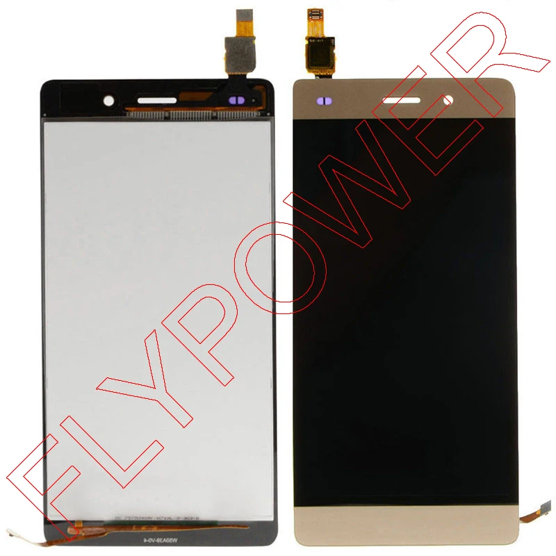 For Huawei P8 Lite LCD Display + Touch Screen 100% New Digitizer Glass Panel Replacement For ...