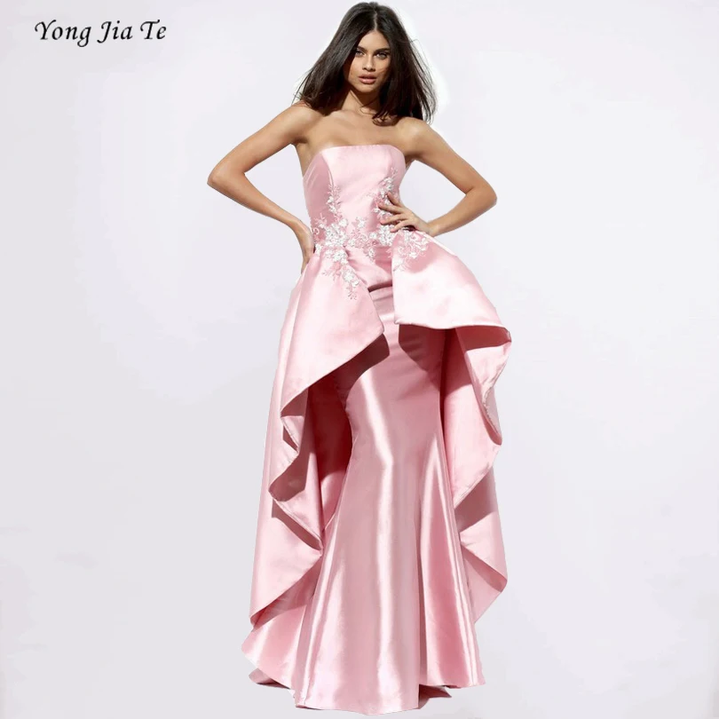 Taffeta Sleeveless Brush trailing Floor Length Detachable Trailing 2016 ...