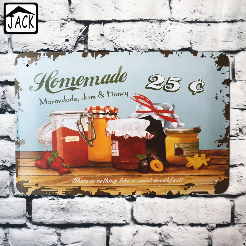 Home made Tin Paintings 8X12inch Vintage Poster Metal Tin Signs Tin ...