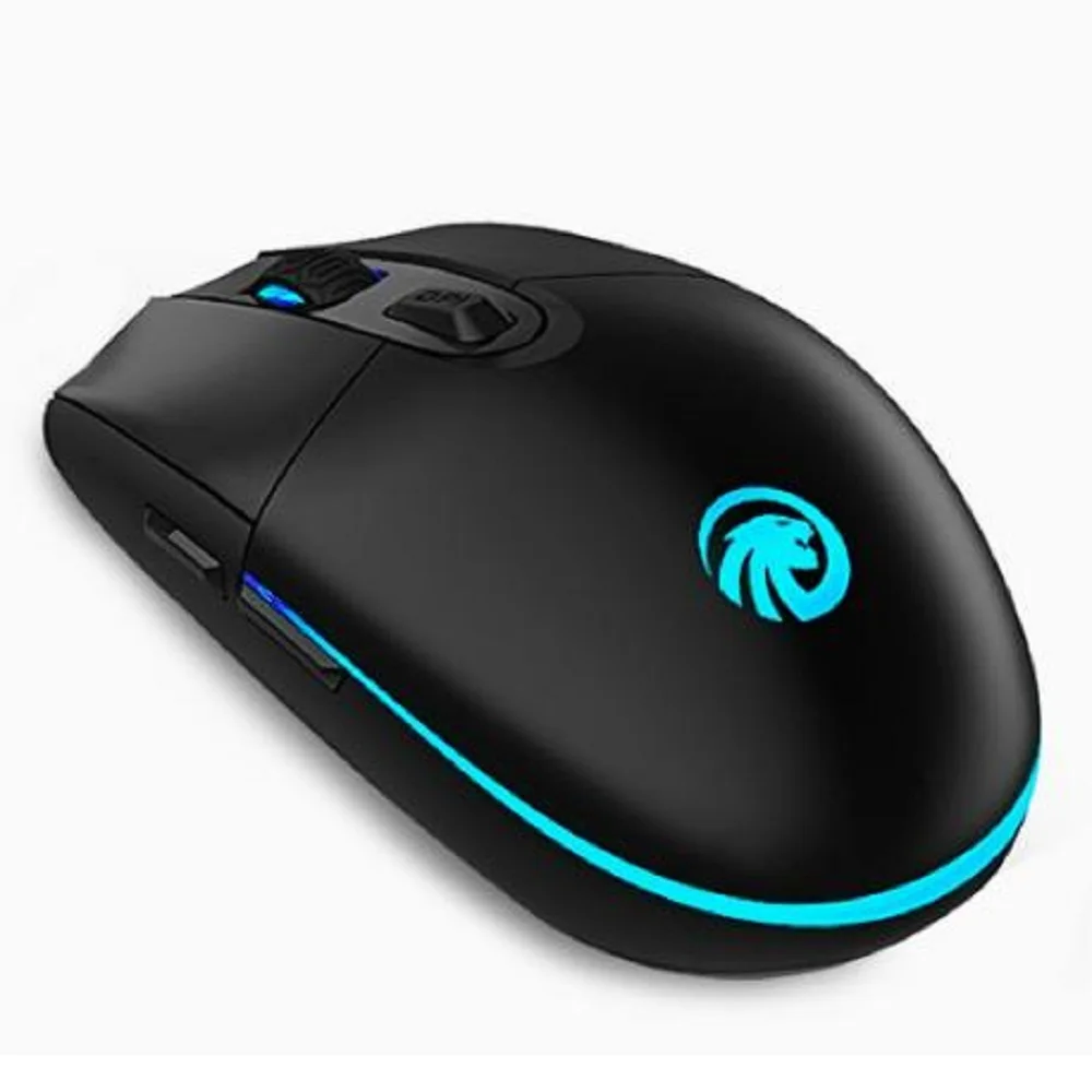 FMOUSE M102 1600 DPI 2.4 GHz Wireless Optical Gaming Mouse LED Lampu ...