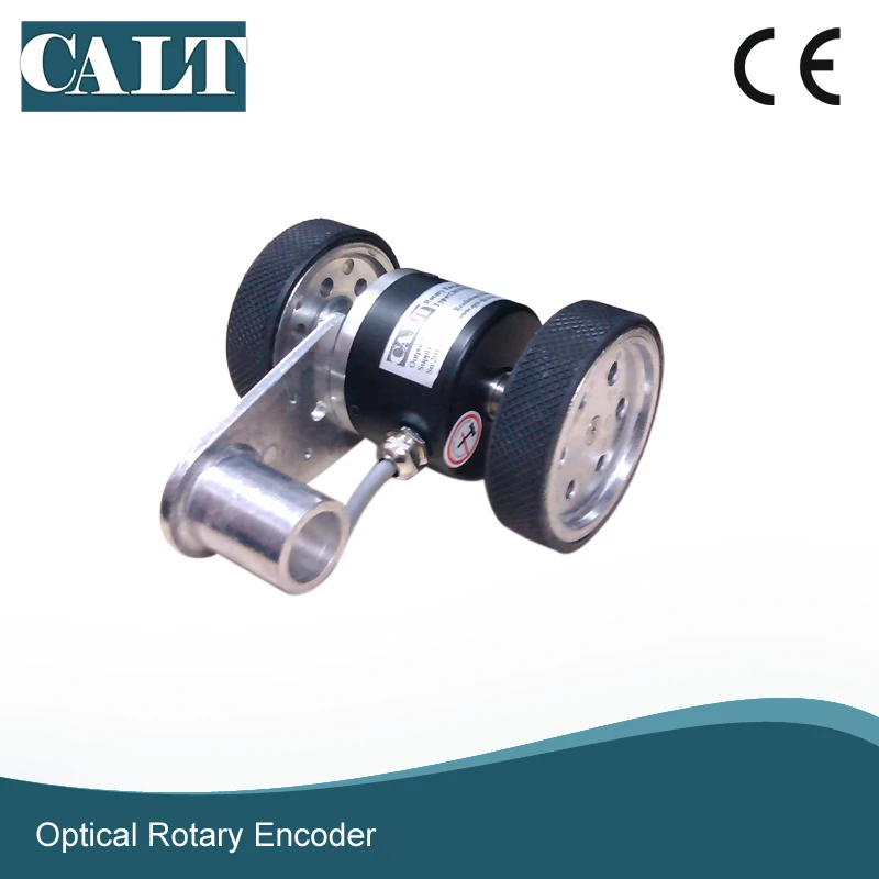 CALT GHW52 series Wheel Optical Encoder Fabric Length measuring Sensor ...