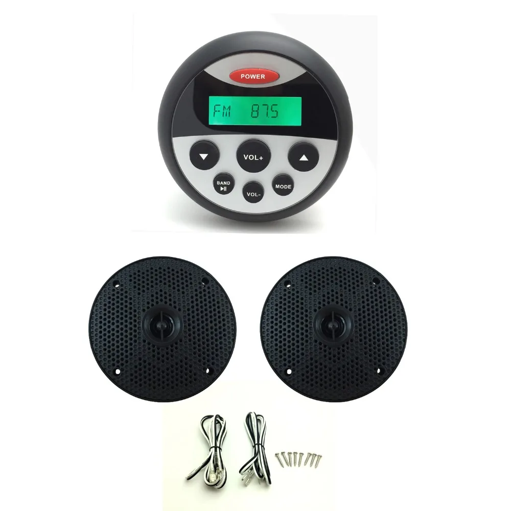Sauna ATV Étanche Marine Radio Récepteur Audio avec Bluetooth Musique ...