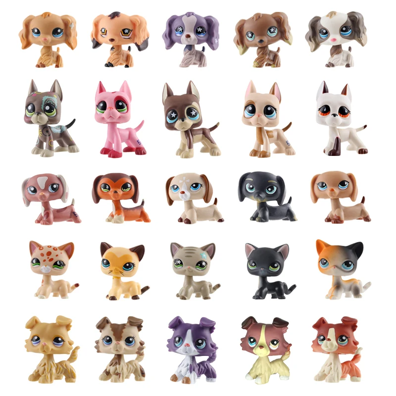 Pet Shop Lps Toys Dog Real White Brown Old Puppy Littlest Animal Figure Pet Shop Lps Toys Dog Real White Brown Old Puppy Littlest Animal Figure