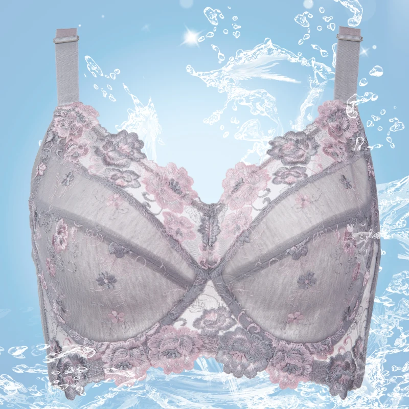 75 110 C D E Plus Size Bra Thin Plus Size Ultra Thin Cup Sponge Mm