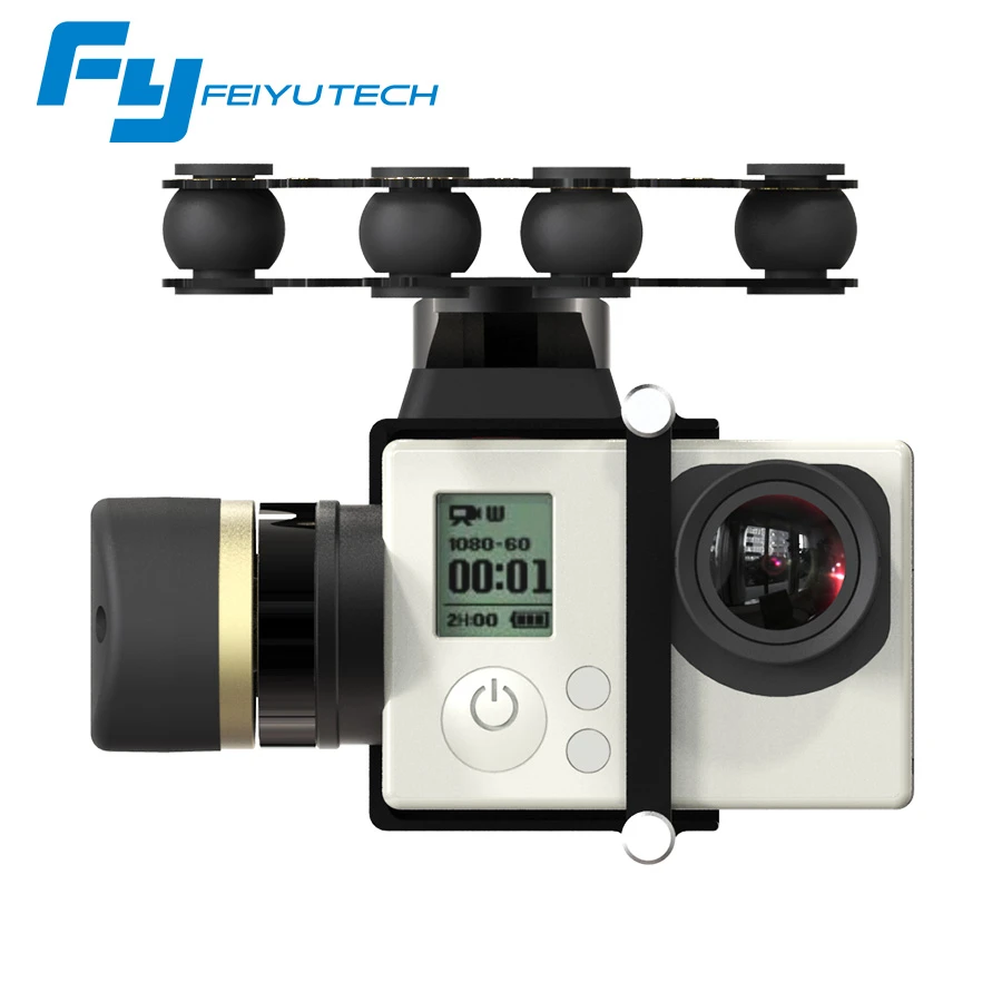 FeiyuTech MINI 2D 2 axis brushless gimbal for drone helicopter ...