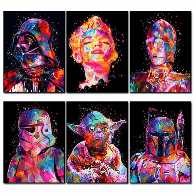Aliexpress.com : Buy Star Wars DIY Diamond Embroidery Diamond Painting ...
