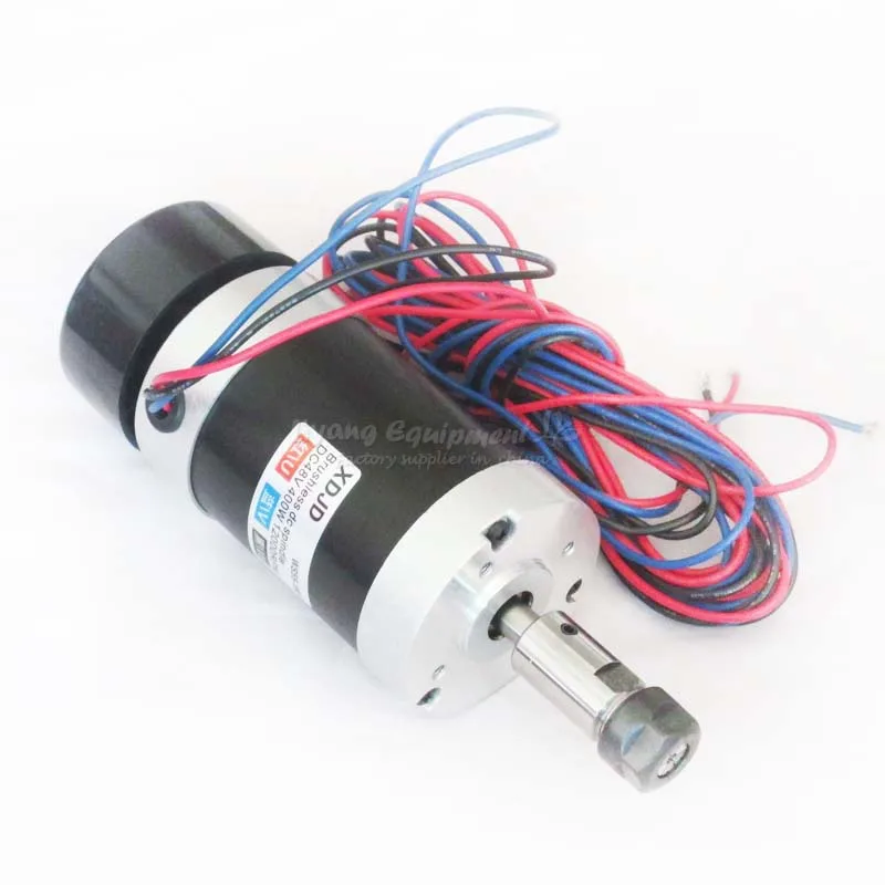 Powerful 400W Brushless Spindle Motor ER11 DC CNC Spindle 48V C00004 ...