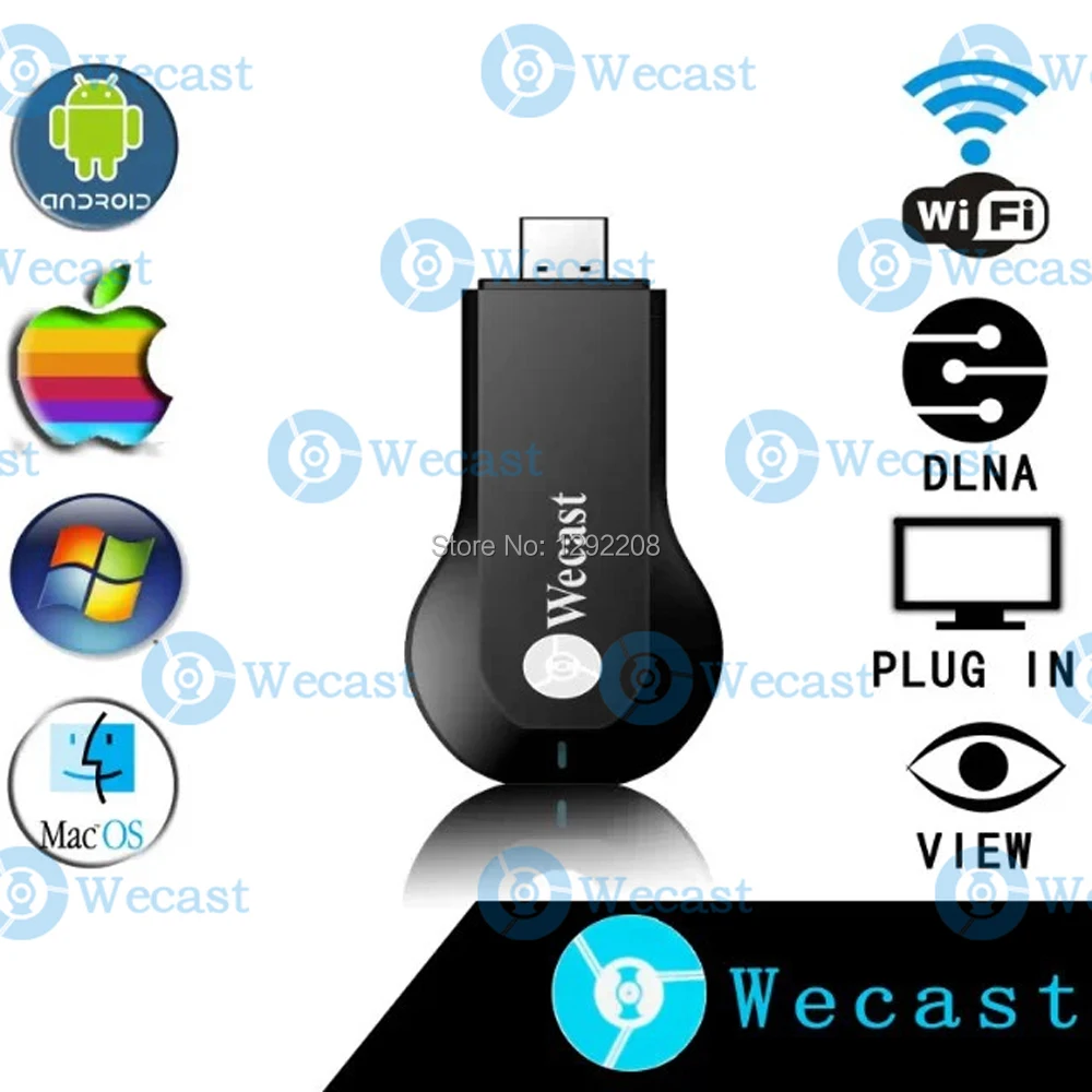 Original Wecast RK2928 Miracast Dongle WIFI Google Chromcast HDMI 1080P ...